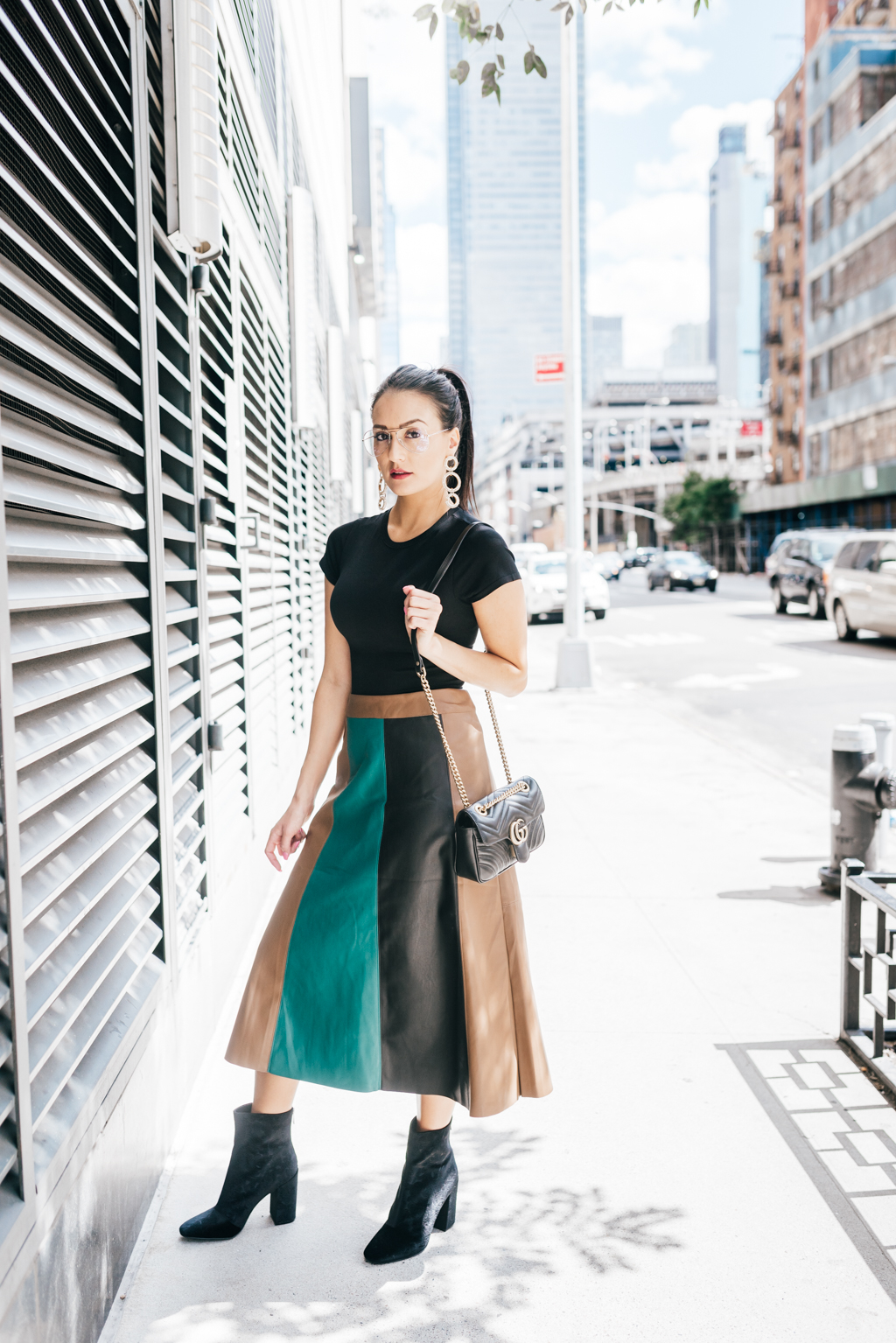 How To Style A Long Skirt x NYFW Outfit 3