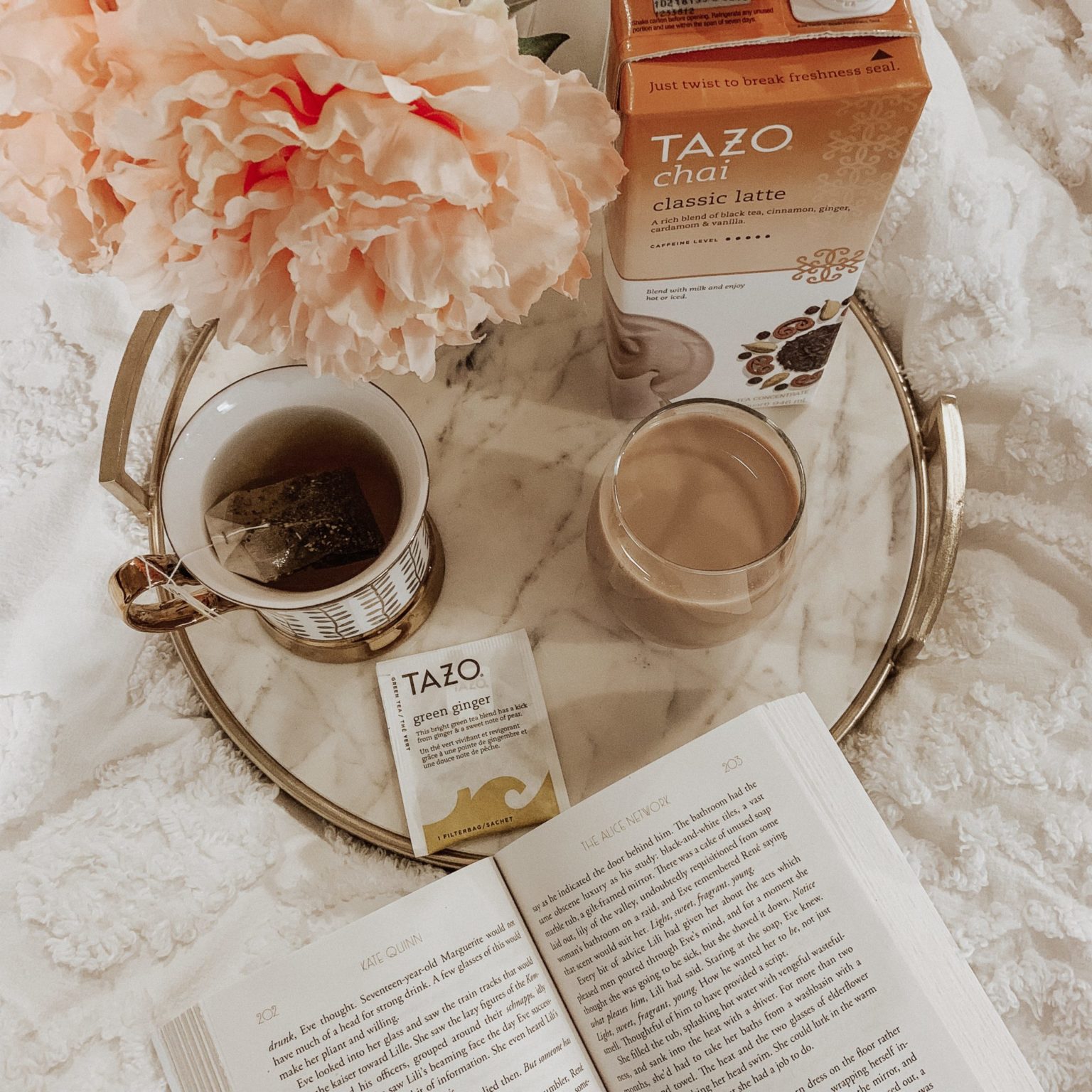 Bringing in the fall season with my favorite Tazo teas.