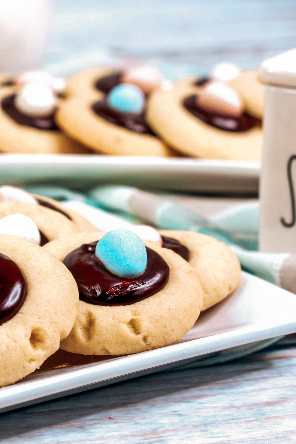 Easter Thumbprint Cookies