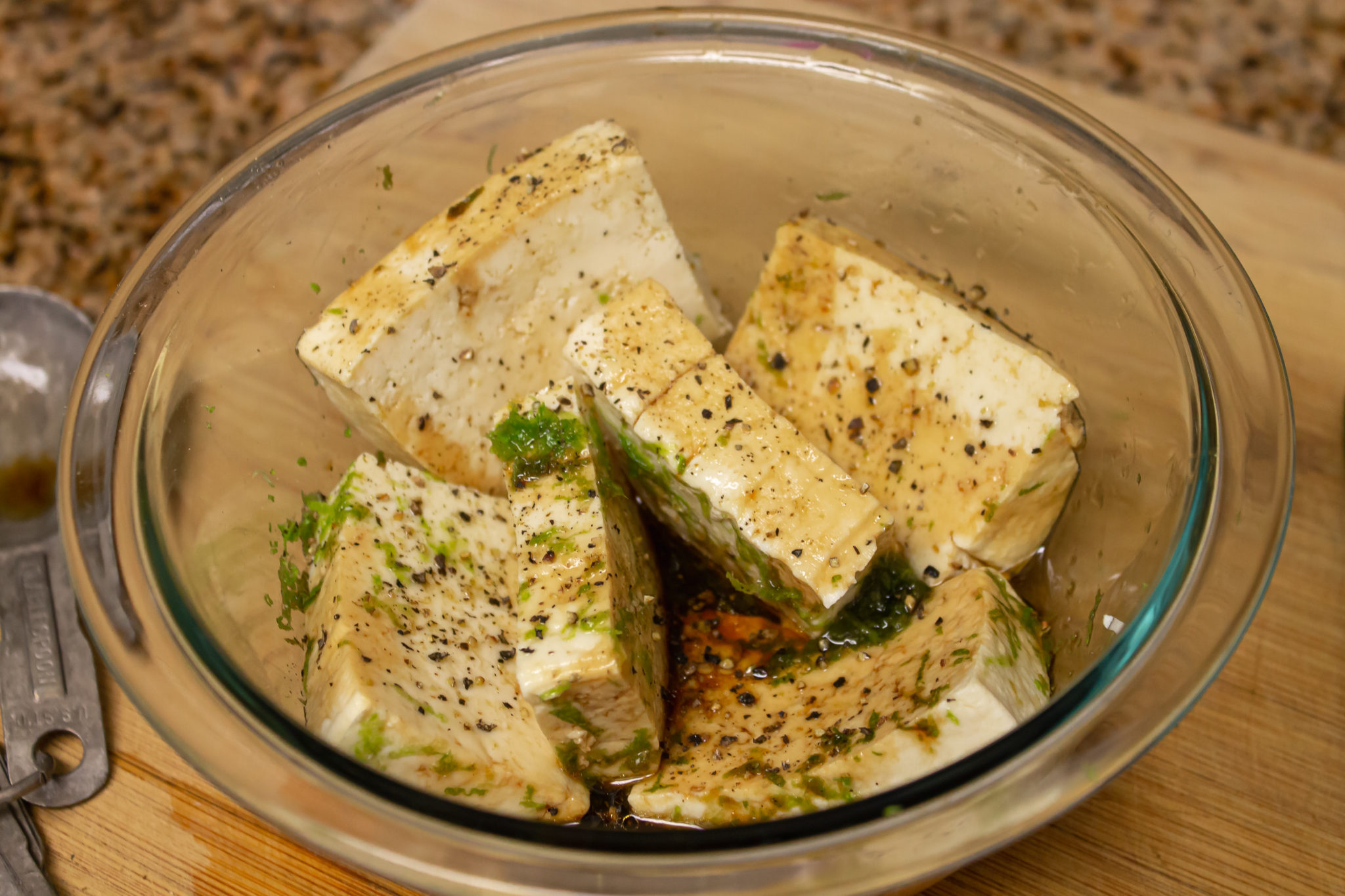 Sesame-crusted Tofu Power Plate