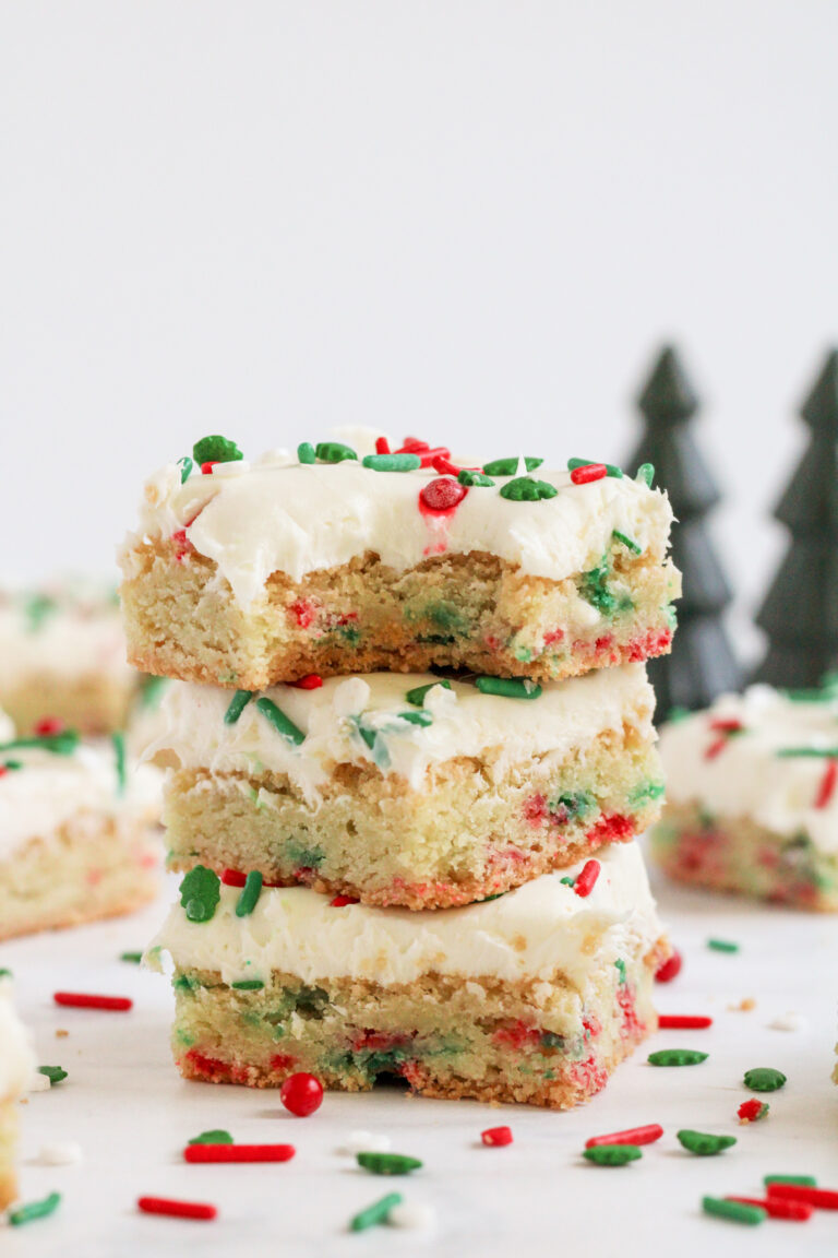 Frosted Christmas / Holiday Sugar Cookie Bars & MORE cookie recipes!!
